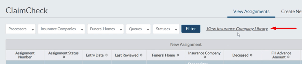 Submitting a Claimcheck assignment